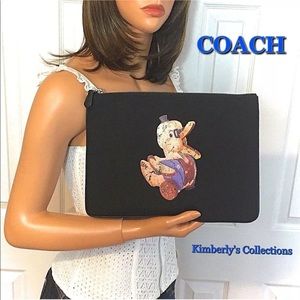 Coach | Bags | Coach Doodle Duck Tech Or Cosmetics Pouch Bag Nwt | Poshmark